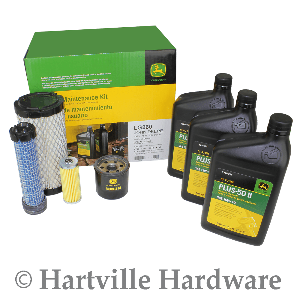 John Deere Original Equipment Filter Kit #LG260 - Walmart.com