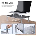 Monitor Riser - 3 Height Adjustable Stand for Laptop, Computer, iMac ...