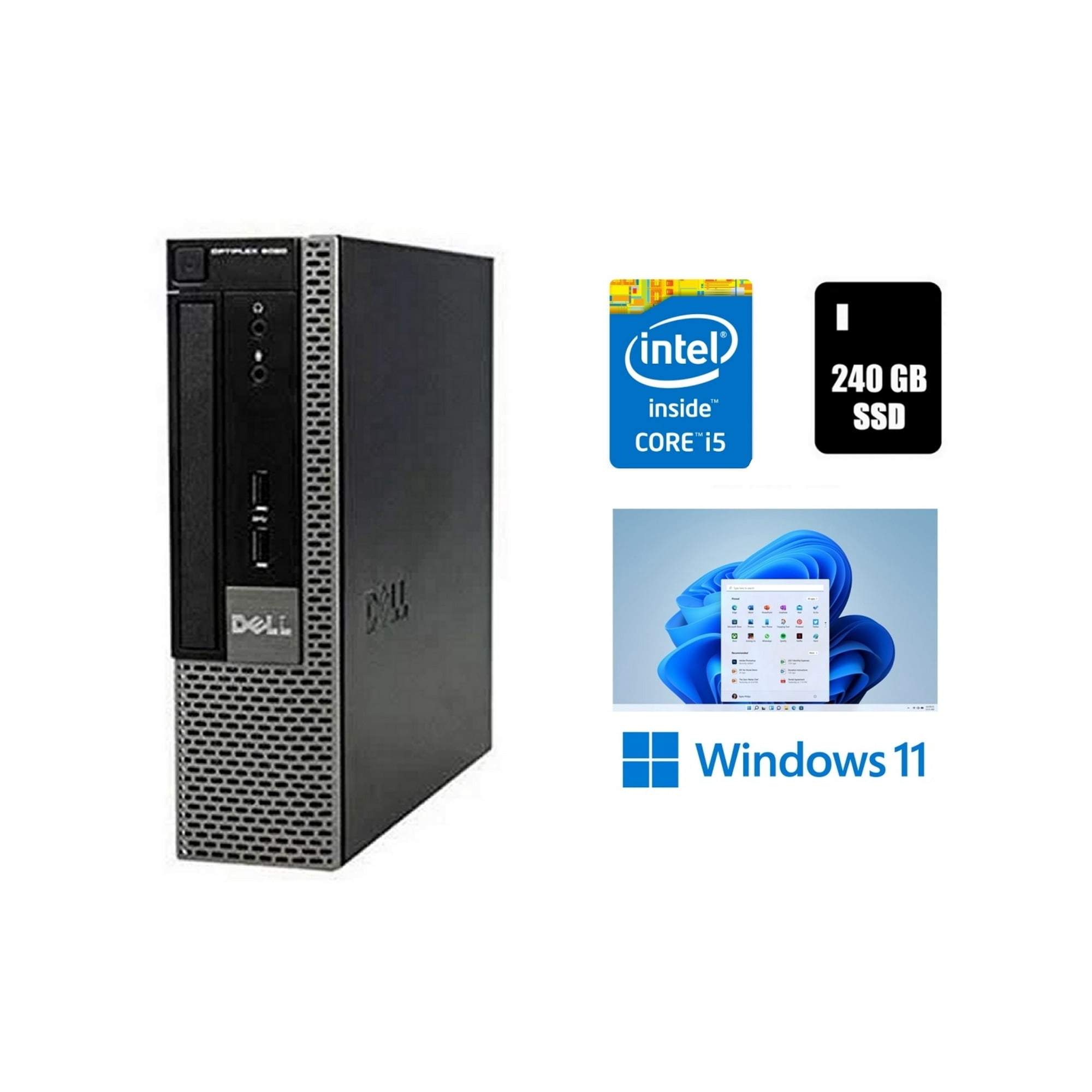 Restored Dell OptiPlex 9020 USFF Desktop Computer Core i5 16GB Ram ...