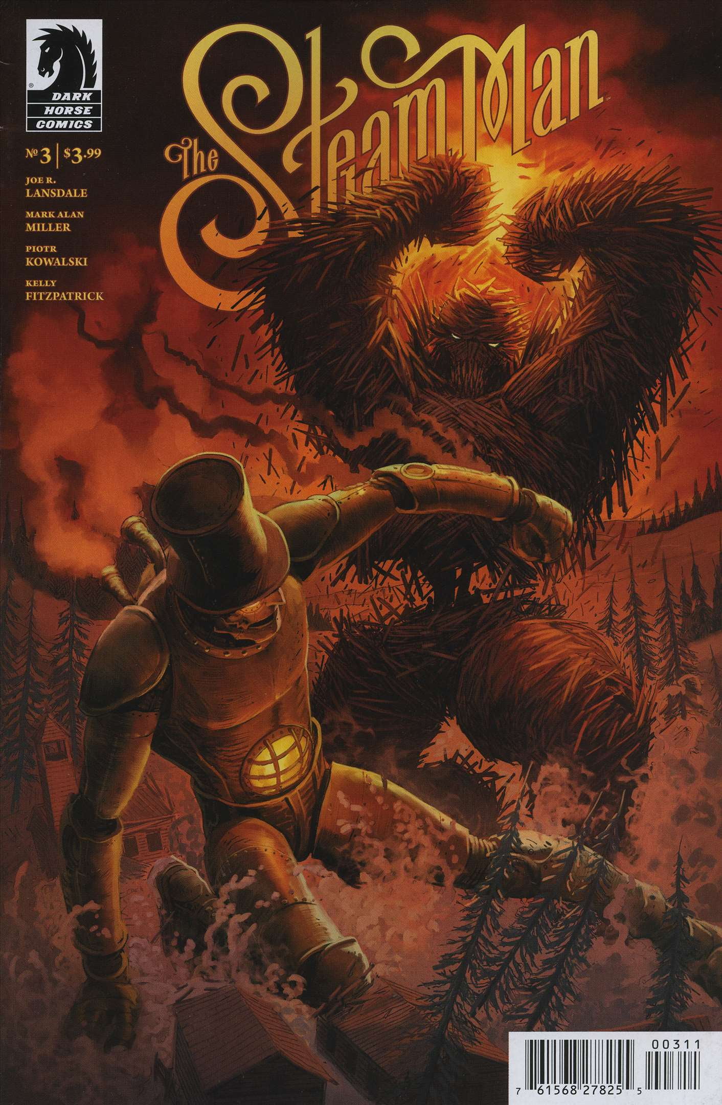 Steam Man, The #3 VF ; Dark Horse Comic Book - Walmart.com