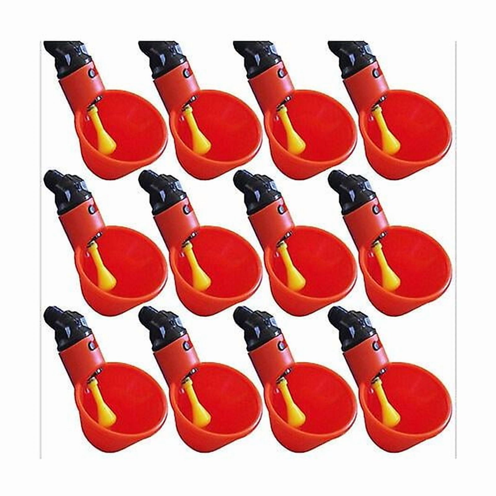Chicken Drinker, 12 PCS Automatic Chicken Coop Automatic Water ...
