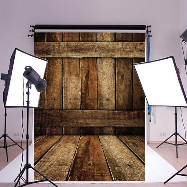 SAYFUT Studio Photo Video Photography Backdrops 5x7ft Rugged Wood Fence ...