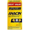 Anacin Fast Pain Relief Pain Reducer Aspirin Tablets, 300 Tablets HSA ...