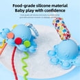 JIFON Montessori Pull String Learning Toy Baby Sensory Toys Infants ...