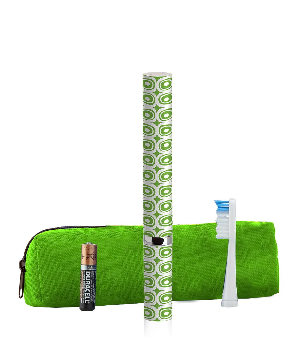 Violife Slim Sonic Toothbrush With Traveler Case (Retro/Lime, One size ...