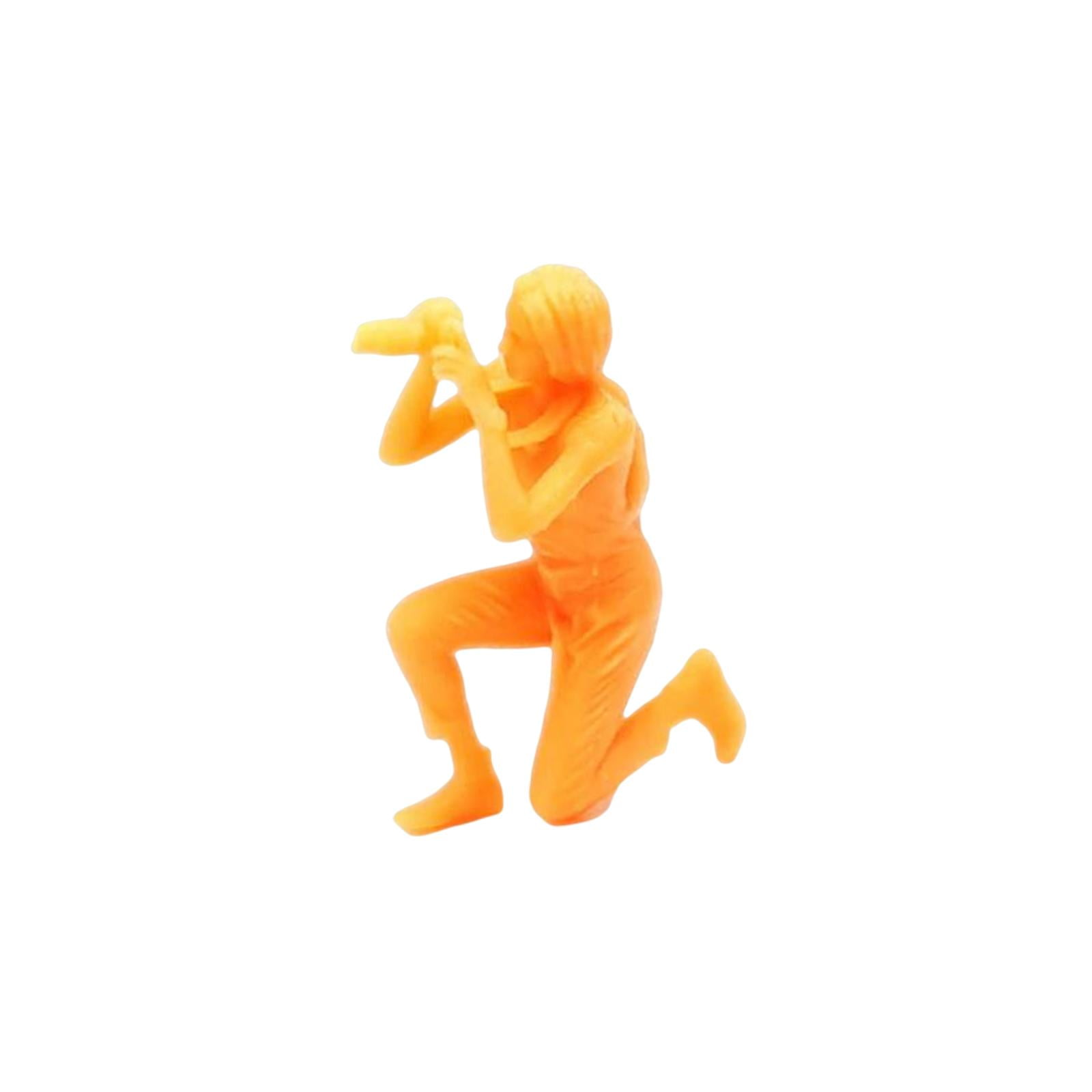 1/64 Scale Figures Unpainted Tiny People Movie Props 1/64 Scale ...