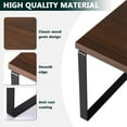 LUIISIS 20 Inch Monitor Stand Riser, Wood Desk Storage Organizer ...