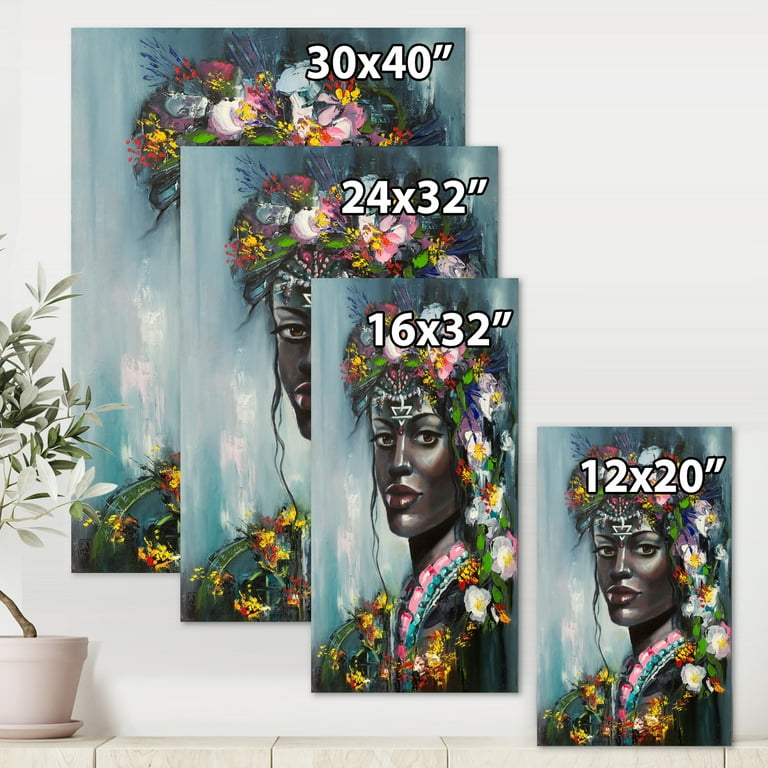 Traditional African Woman Art