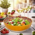 75 Oz Serving Bowls,Bohemian Style Large Porcelain Dishes for ...