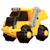Caterpillar Rugged Dump Truck with Four-Wheel Drive Working Lights and ...