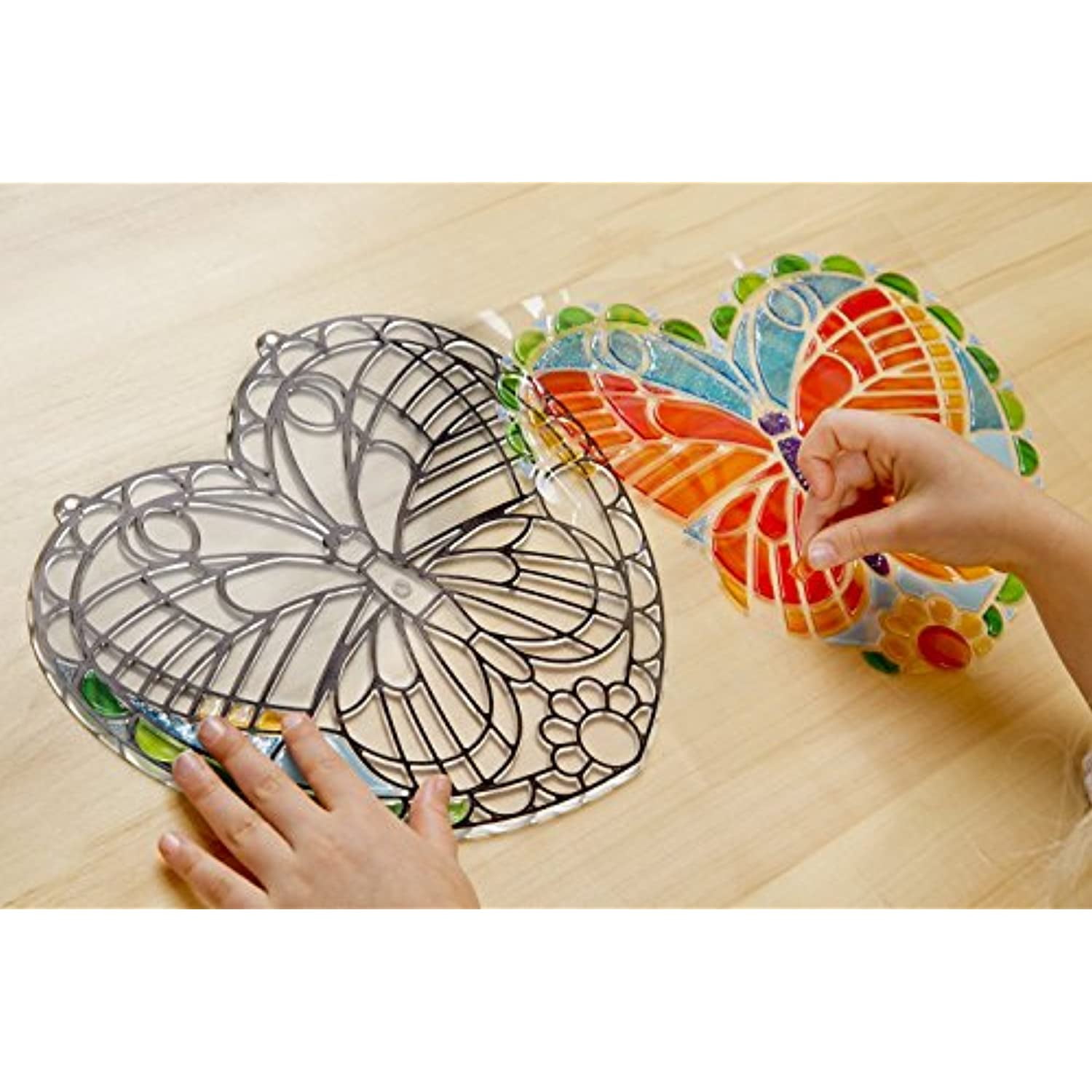 Butterfly Scratch Art