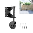 4inch Spring Loaded Gate Caster Fence Door Roller Slider Adjustable ...