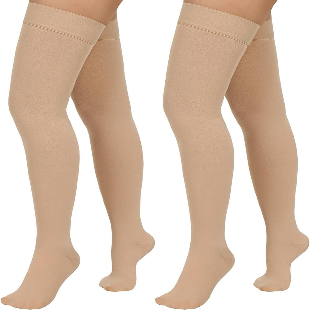 Click here for Sutengda 2 Pairs Compression Stockings For Women &... prices