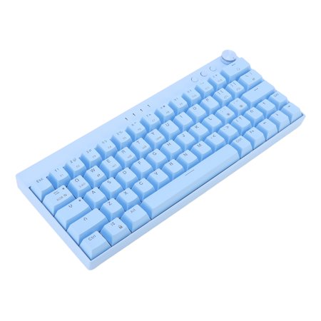 Blue Mechanical Keyboard, 3 Modes Wireless Mechanical Keyboard N Key ...
