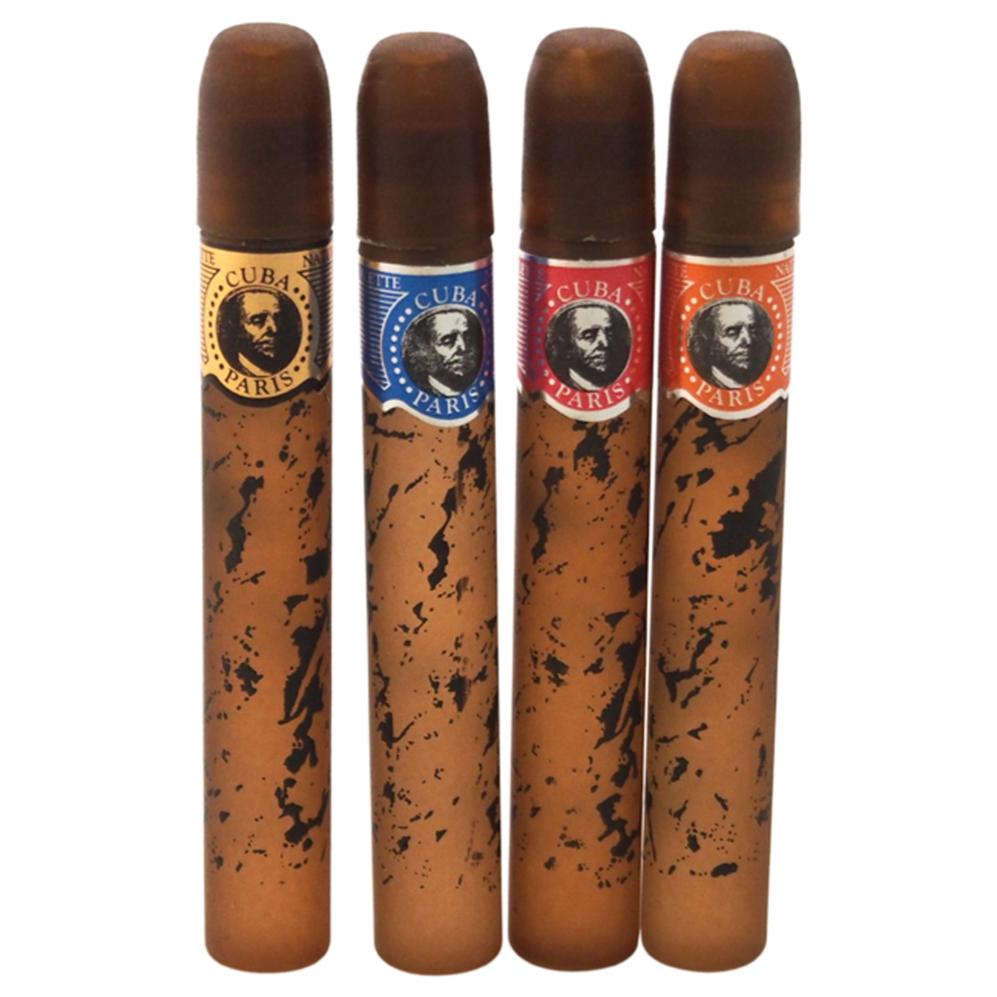 Set Mini Caballero Cuba 4Pc oro cuba rojo cuba azul cuba naranja cuba ...