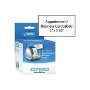 DYMO LabelWriter Bar Code Labels, 3/4 x 2 1/2, White, 450 Labels/Roll ...