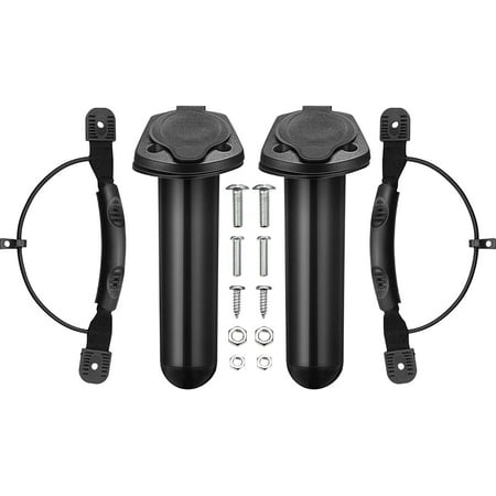 HTAIGUO ty 2 Piece Kayak Flush Mount Kayak Boat Canoe Rod Holders with ...