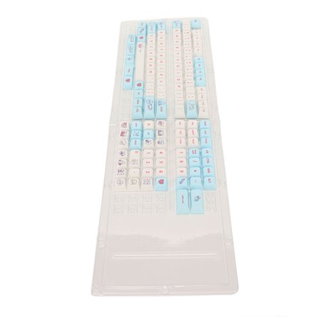 DIY Keyboard Keycaps, 130 Keys Cartoon Style Mechanical Keycaps For ...