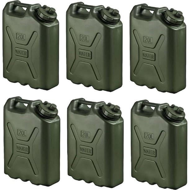 Scepter BPA Durable 5 Gallon 20 Liter Portable Water Storage Container ...