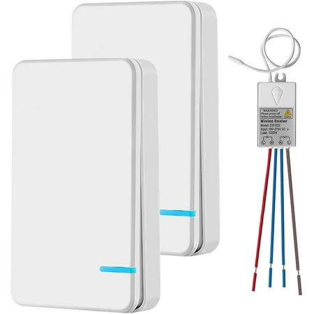 Mini Wireless Switch With Receiver And Led Display - For Outdoor 400 M ...