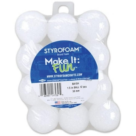 Styrofoam Balls 12/Pkg-1.5" | Walmart Canada