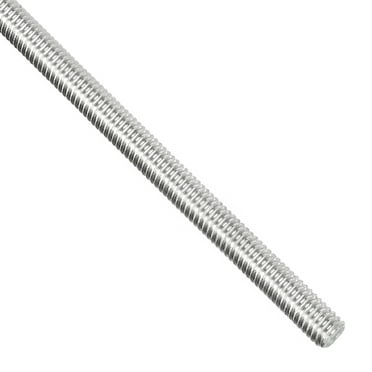Uxcell Fully Threaded Rod M8 x 140mm 1.25mm Thread Pitch 304 Stainless ...