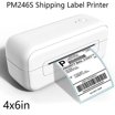 Free Shipping! MUNBYN 4x6 Shipping Label Printer, Pink Thermal USB ...