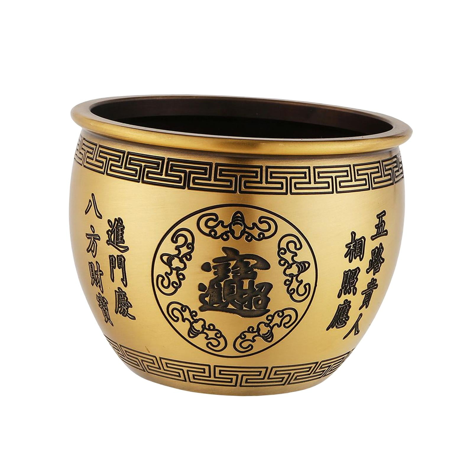 Treasure Basin Sculpture Housewarming Gift Fortune Cylinder Organizer ...