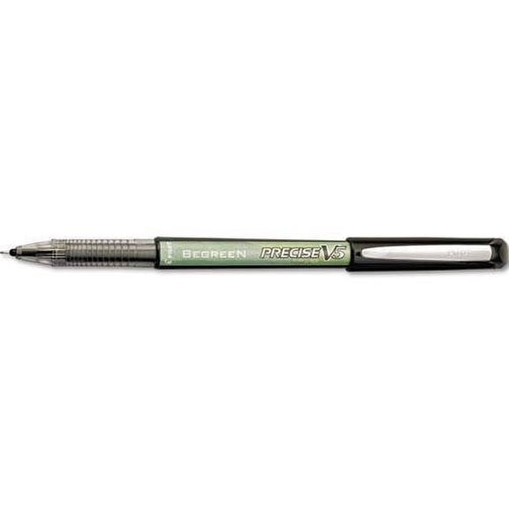 PILOT 26300 Precise V5 BeGreen Roller Ball Stick Pen, Black Ink, .5mm ...