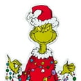 Grinch 28 Inch MDF Greeter Multicolor by Ruz - Festive Outdoor Decor ...