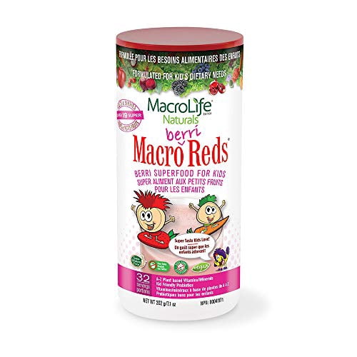 MacroLife Naturals Jr. Macro Reds for Kids Berri - 7.1 oz - Walmart.com ...