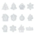 1. Christmas Silicone - Heat Safe Reusable Holiday Decor & Making ...
