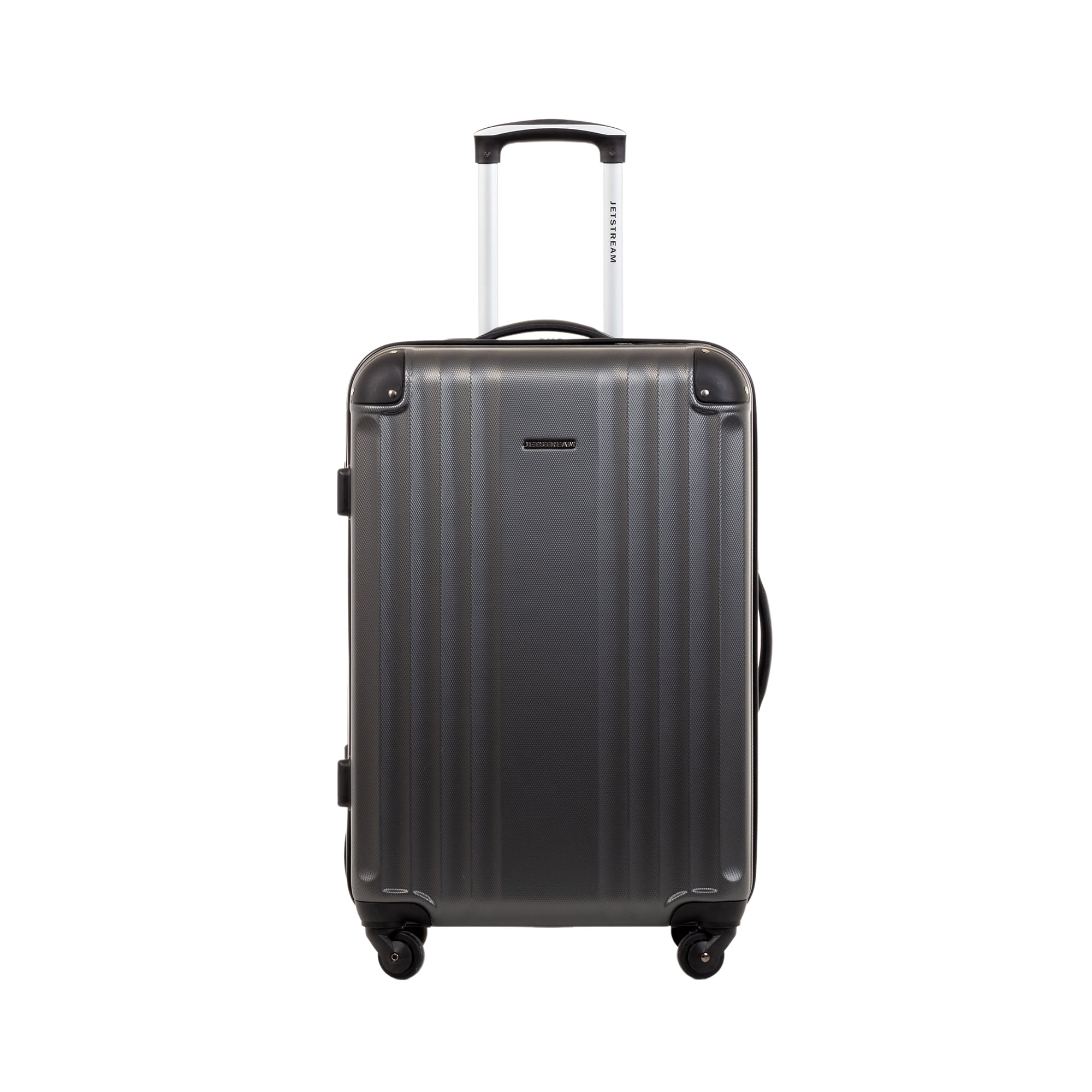 Jetstream 24-inch Hardside Spinner Upright Checked Luggage, Durable ABS ...