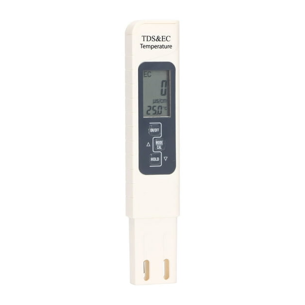 EC TDS Meter, 3 Key 3 In 1 Multipurpose Water TDS Meter For Drinking ...