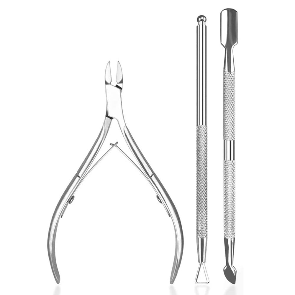 Cuticle Trimmer with Cuticle Pusher Cuticle Remover Cuticle Nippers ...