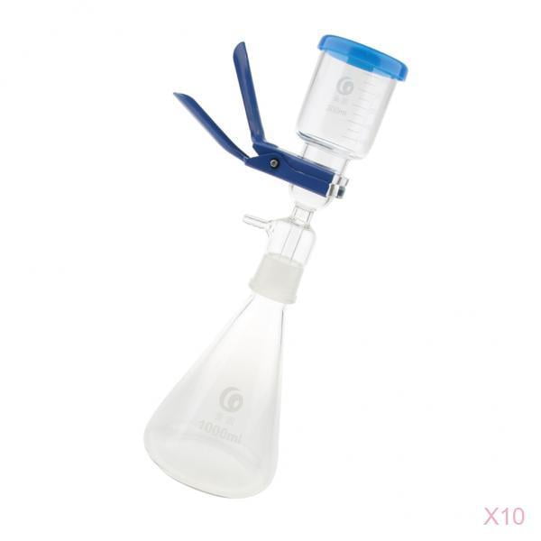 10 lot Filtration Apparatus Lab Suction Apparatus for Filtering ...