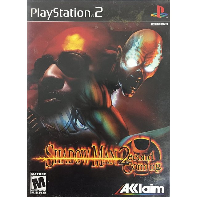 Restored Shadow Man: 2econd Coming (Sony PlayStation 2, 2002) PS2 GAME ...