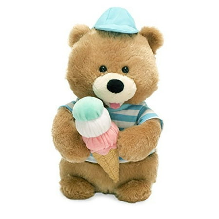 Cuddle Barn Animated Plush Stuffed Toy Bear Scoops Sings How Sweet It ...