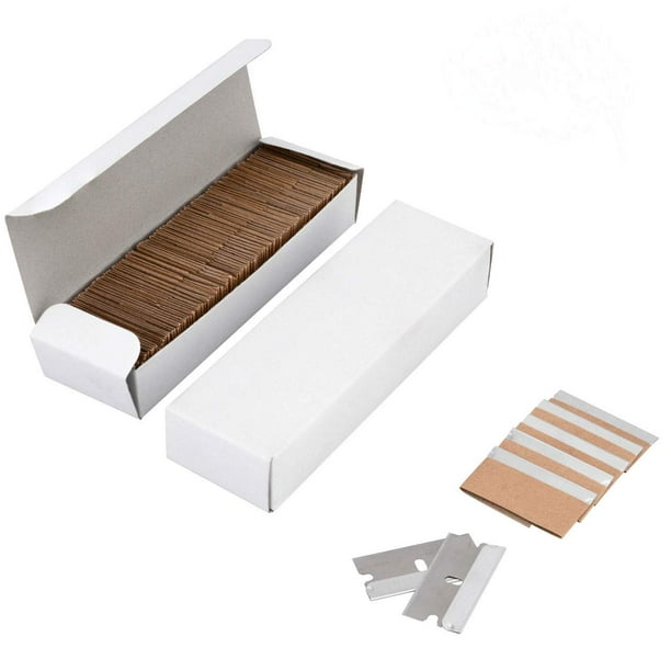 Single Edge Industrial Razor Blades 200 Pieces, Standard Razor Blade ...