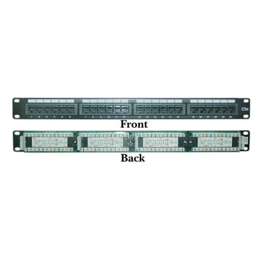 H628 Network Patch Panel - Walmart.com