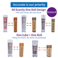 Coin Counter Sorter Tube, 5-In-1 Change Organizer, Machine Roller ...