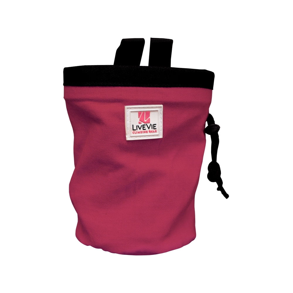 amber climbing chalk bag drawstring closure for climbing, bouldering ...
