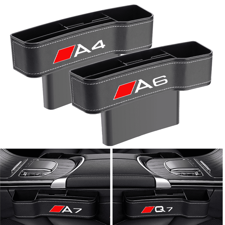 Car Seat Gap Storage Box For Audi A1 A3 A4 A5 A6 A7 A8 Q3 Q5 Q7 Q8 TTS ABT Storage Bag Organizer Auto Storage Box Accessories Walmart