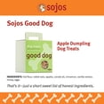Sojos Good Dog Crunchy Natural Dog Treats, Apple Dumpling, 8-Ounce Box ...