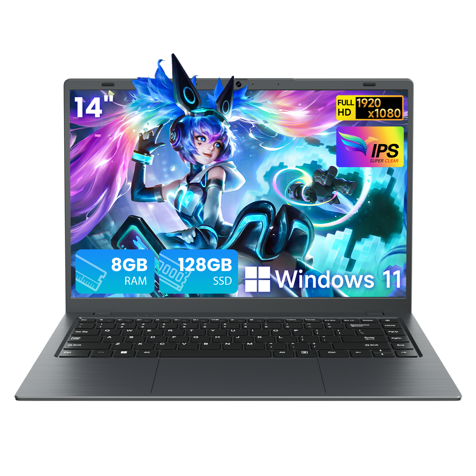 Click here for Rnruo 14 Laptop Computer  8gb Ram 128gb Ssd Intel... prices