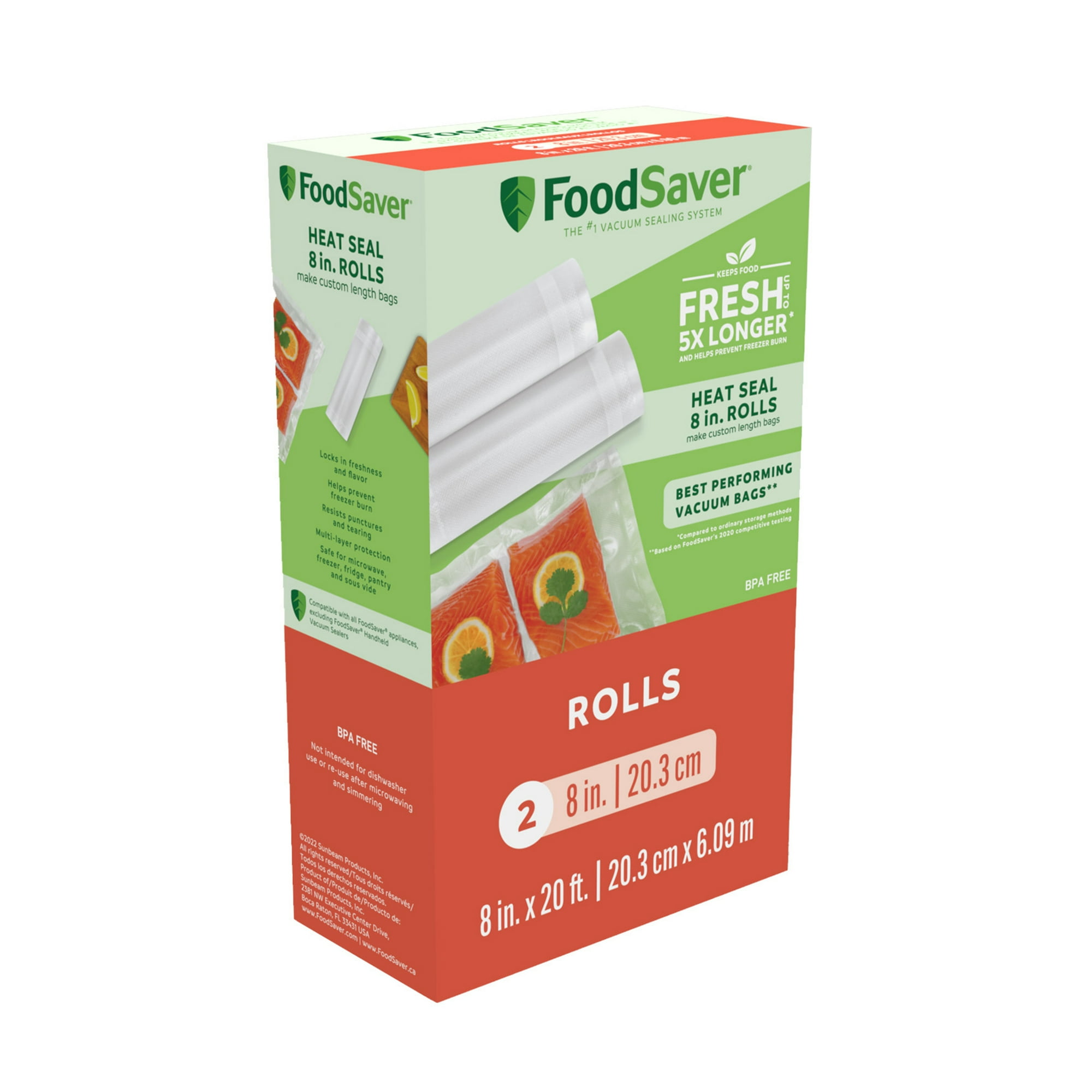 Click here for Foodsaver 8 X 20 Vacuum Sealer Rolls (20.3 Cm X 6.... prices