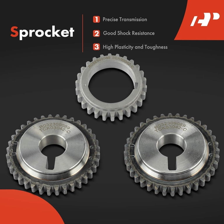 Camshaft Phaser Sprocket Chain Set 3V OEM Ford 5.4L 3V Camshaft Phaser ...