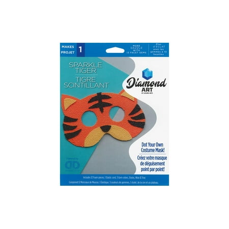 Diamond Art Kit Costume Foam Mask Tiger | Walmart Canada