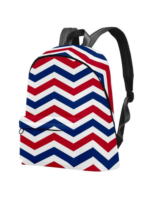 Red White And Blue Backpack