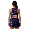 Binienty Retro American Flag Women Swimwear 2-Piece Tank Vest and ...